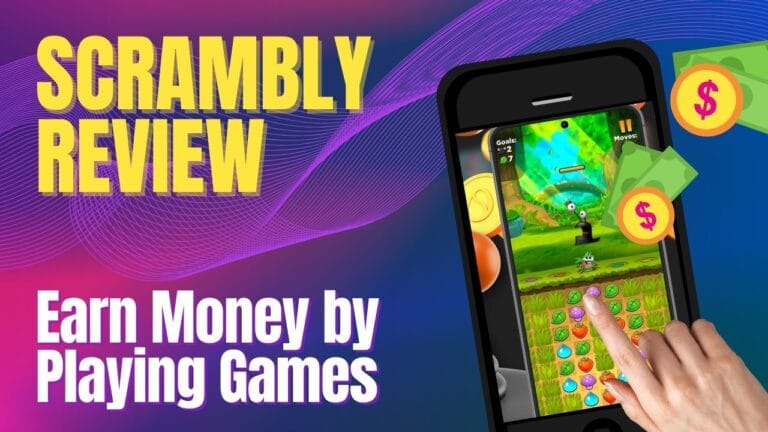 Scrambly Review : Earn Money by Playing Games